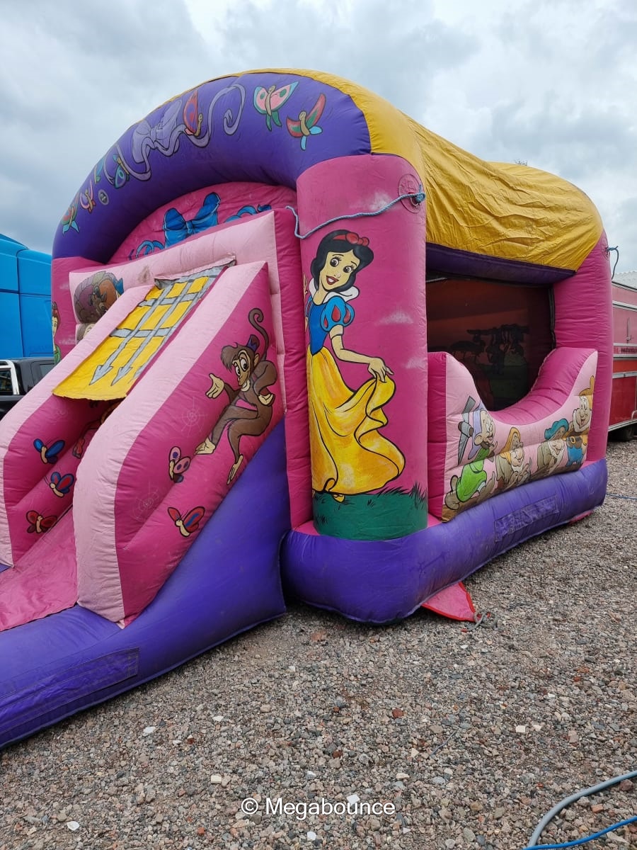 14ft x 20ft The Enchanted Princess Bounce & Slide - Bouncy Castle Hire ...