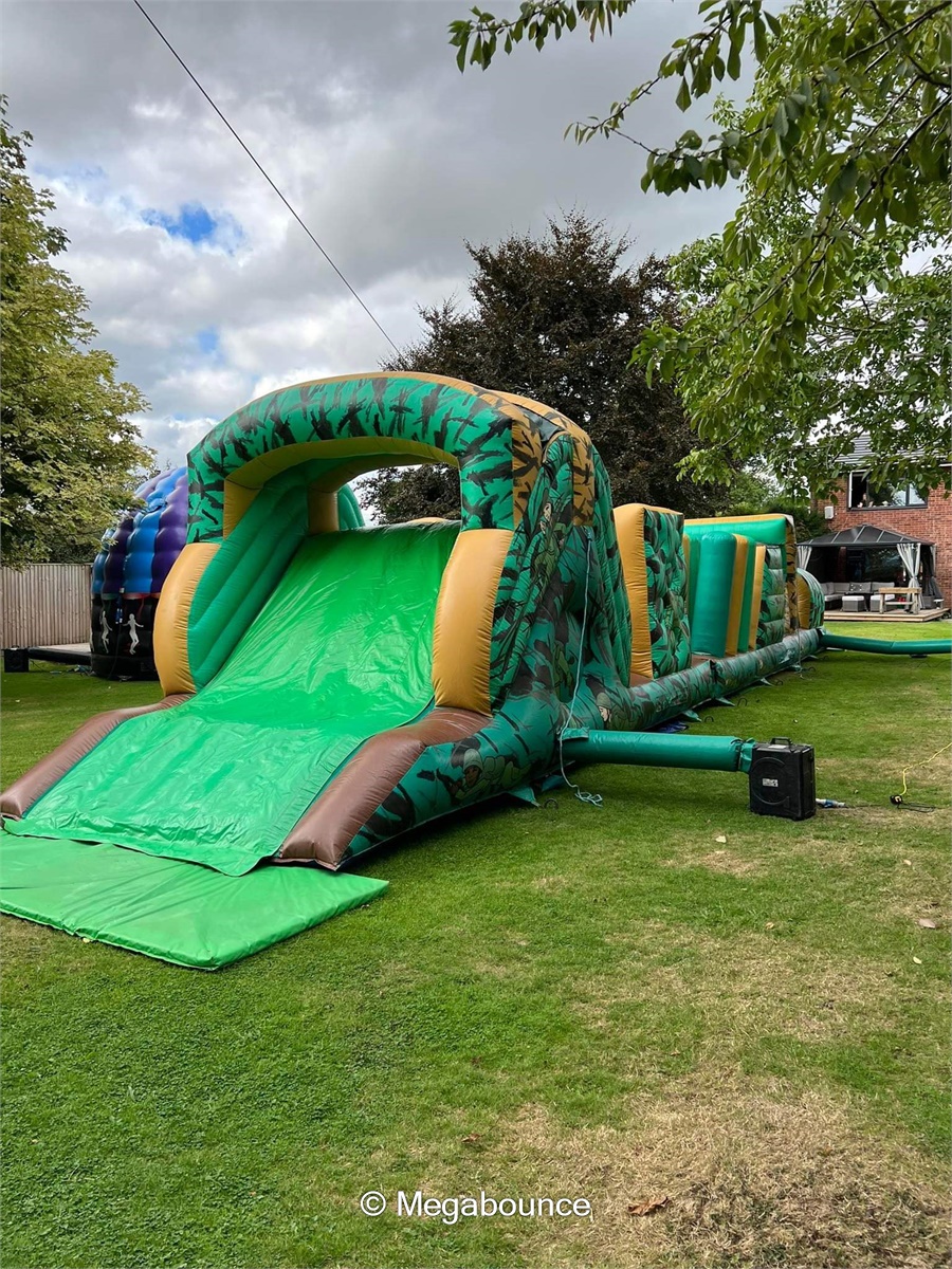 60ft Deluxe Army Assault Course - Bouncy Castle Hire in Ross-on-wye ...