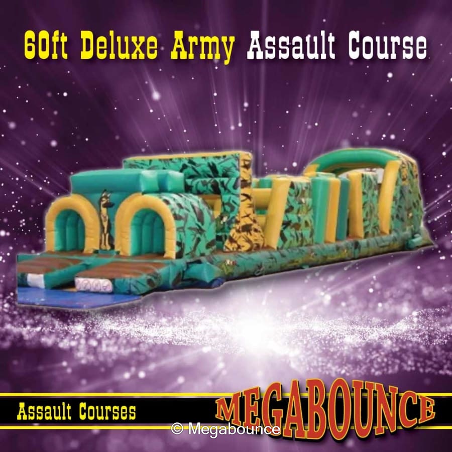 60ft Deluxe Army Assault Course - Bouncy Castle Hire in Ross-on-wye ...