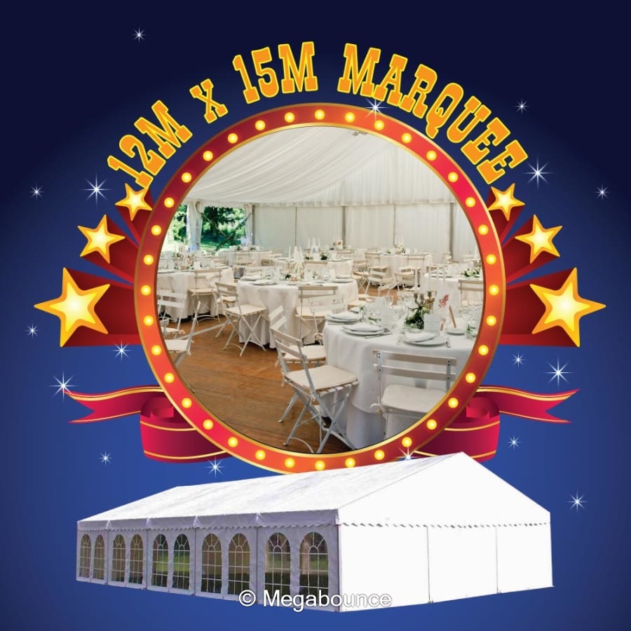 12m x 15m Marquee - Bouncy Castle Hire in Ross-on-wye, Herefordshire ...