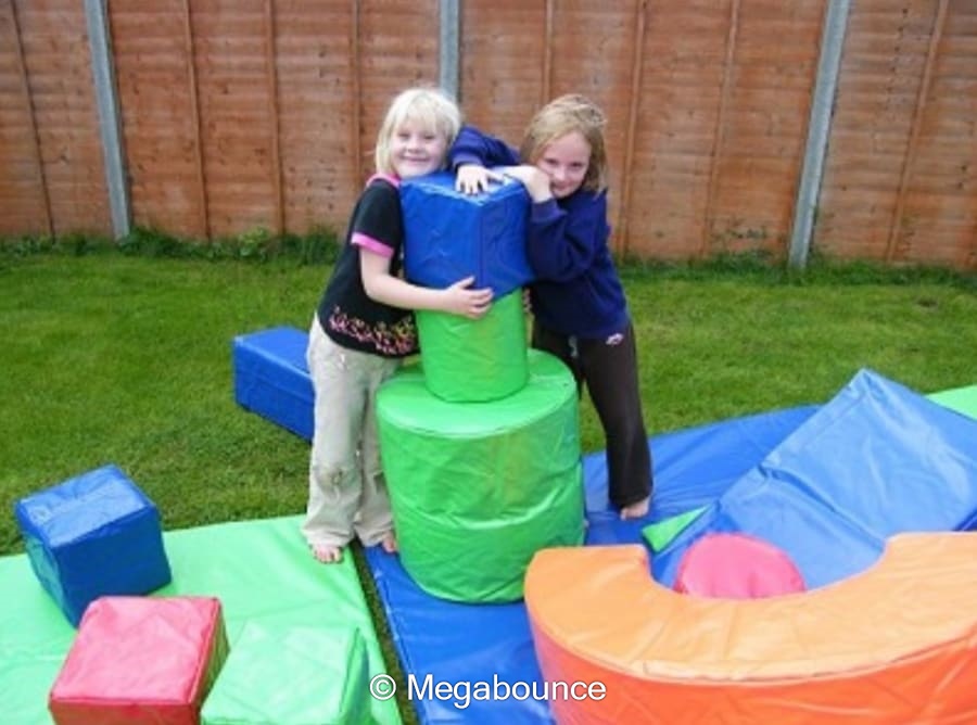 Deluxe extra large multi coloured soft play - Bouncy Castle Hire in ...