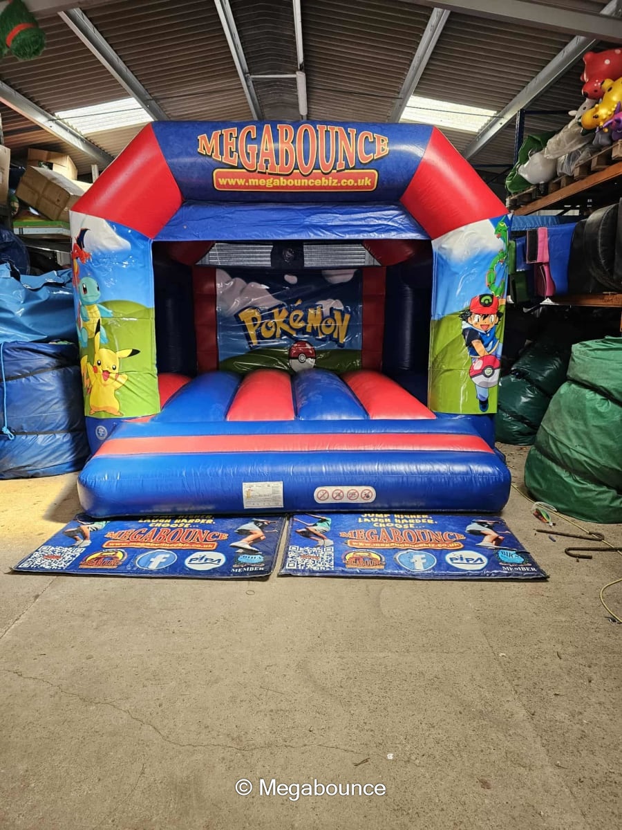 Pokemon Interchangeable 12ft x 12ft - Bouncy Castle Hire in Ross-on-wye ...
